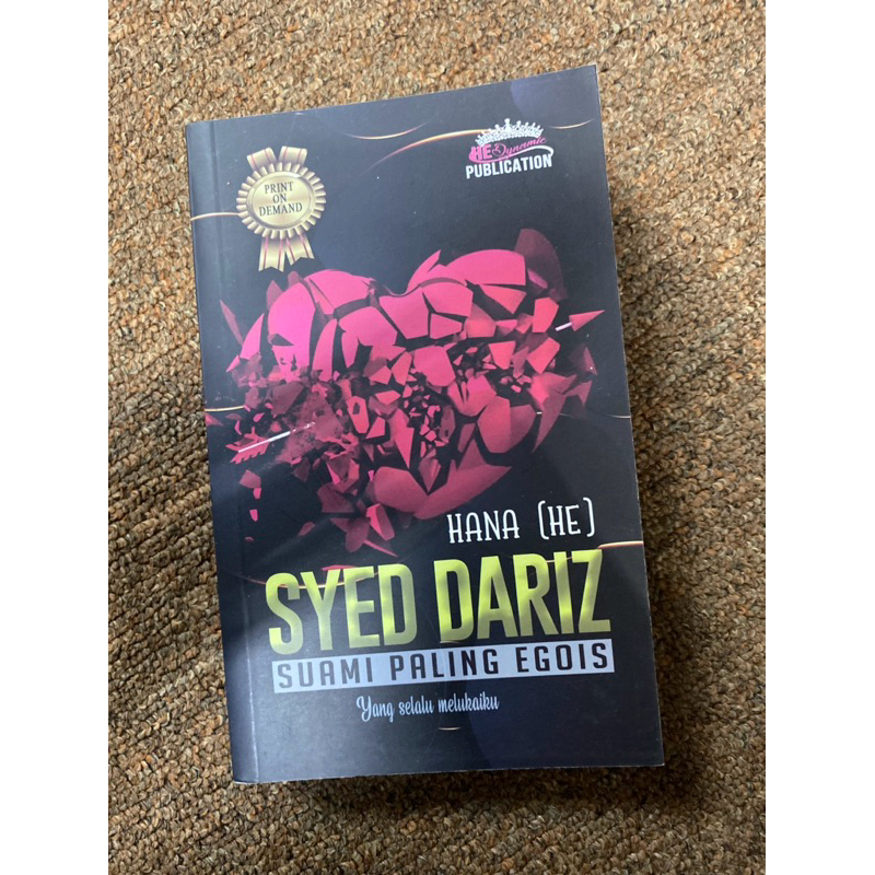 [USED] SYED DARIZ SUAMI PALING EGOIS - HANA (HE) | Shopee Malaysia