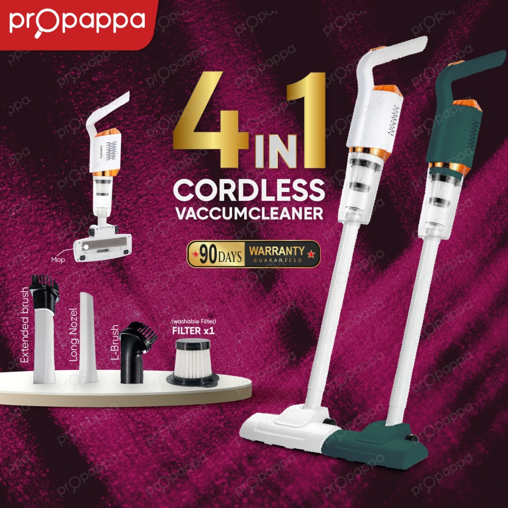 Propappa - Cordless Vacuum Cleaner Rechargeable Handheld Car Household ...
