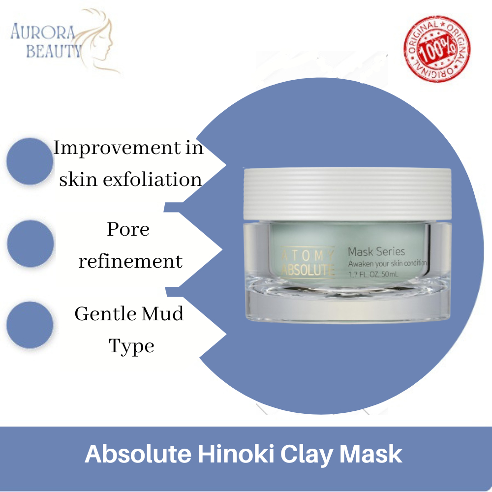 Atomy Absolute Hinoki Clay Mask 50ml | Shopee Malaysia