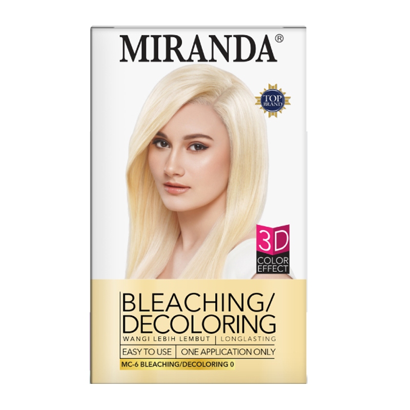 [Ready Stock] MIRANDA 3D BLEACHING DECOLORING MC-6 PEWARNA RAMBUT ...