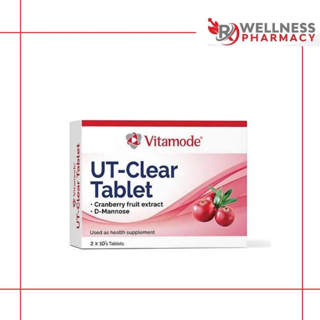 Rawatan Kencing Kotor Vitamode Ut Clear Tablet 2x10s Shopee Malaysia