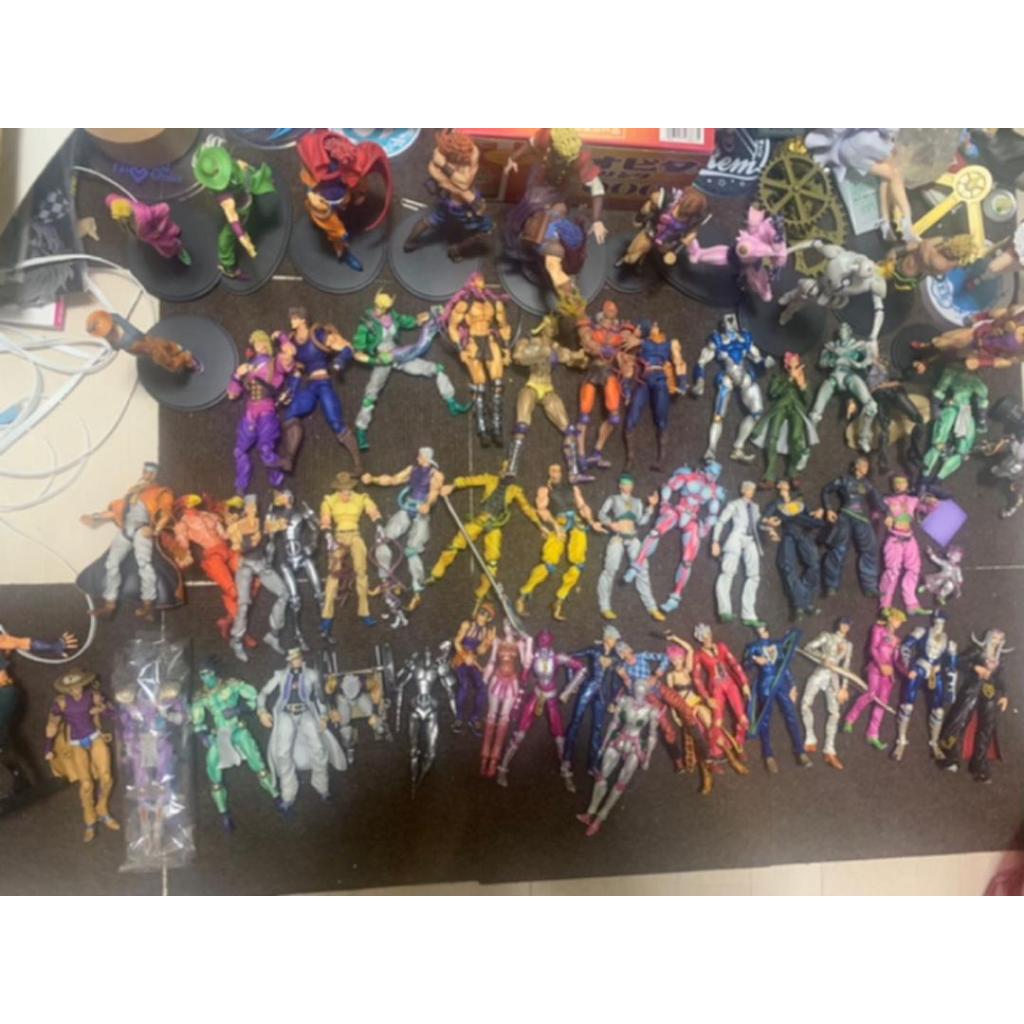 JoJo's Bizarre Adventure Super Figure Movable Figure 62 Piece Set Bulk ...