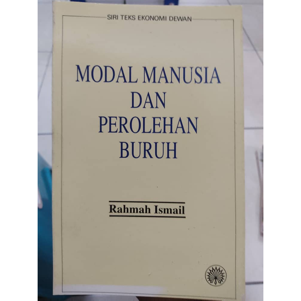 (DBP RAK AD 4) MODAL MANUSIA DAN PEROLEHAN BURUH | Shopee Malaysia