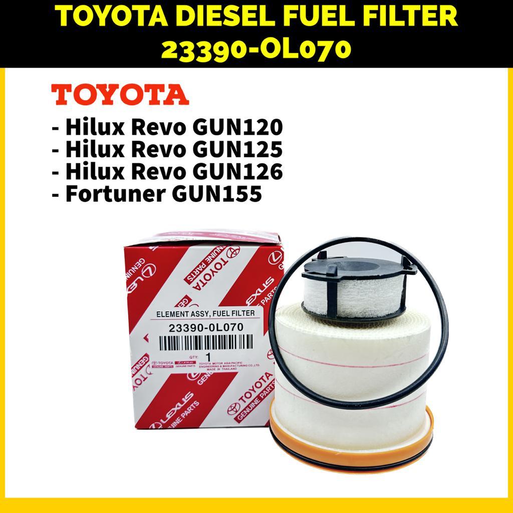 TOYOTA DIESEL FUEL FILTER (23390-OL070) - TOYOTA HILUX REVO GUN120 ...