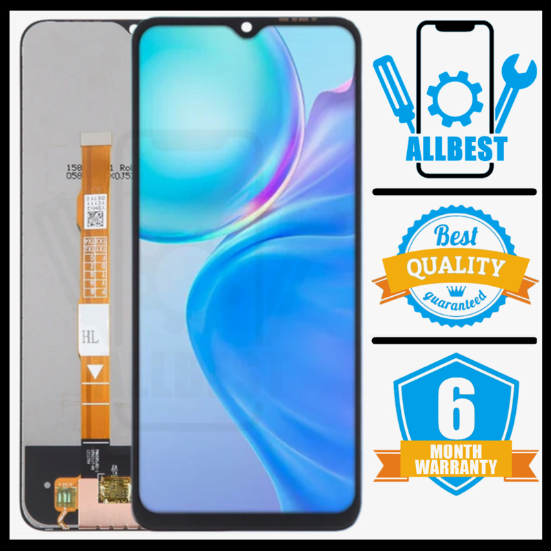 ALLBEST LCD SCREEN COMPATIBLE FOR VVO Y77 (5G) 2022 / Y75 (5G) / T1 (5G ...