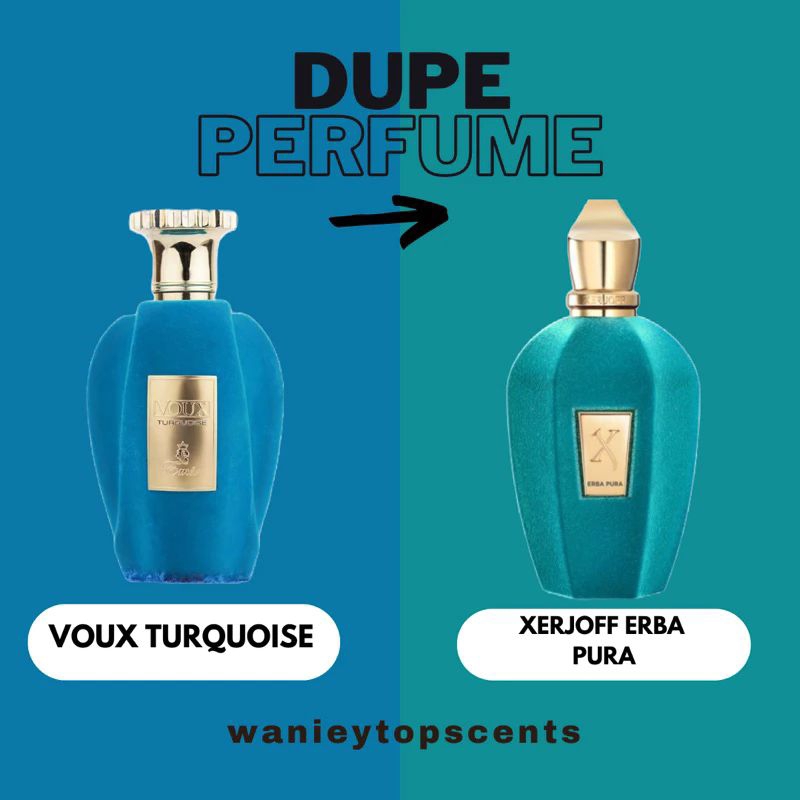 VOUX TURQUOISE BY EMIR EDP (XERJOFF ERBA PURA) DECENT 5ML | Shopee Malaysia