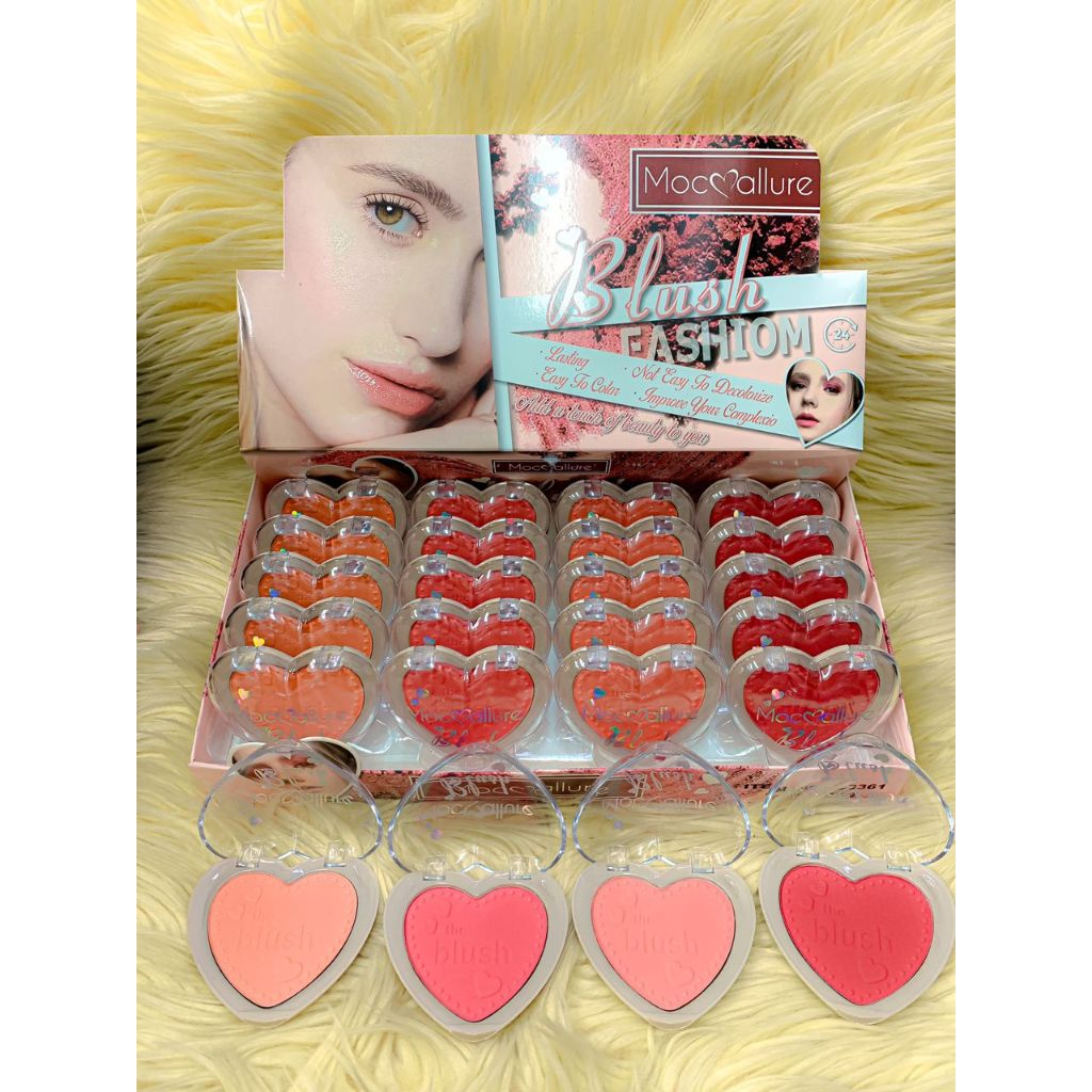 Mocallure- Love shape blush powder blusher | Shopee Malaysia