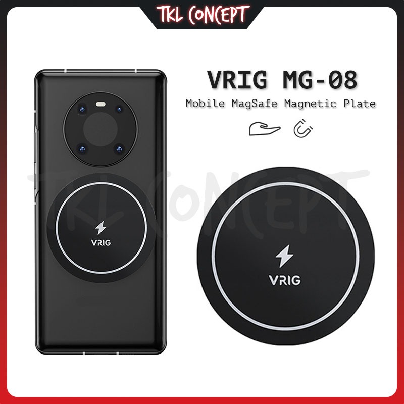 VRIG MG-08 Magnetic Disk For Phone Holder Metal Leather Iron Sheets ...
