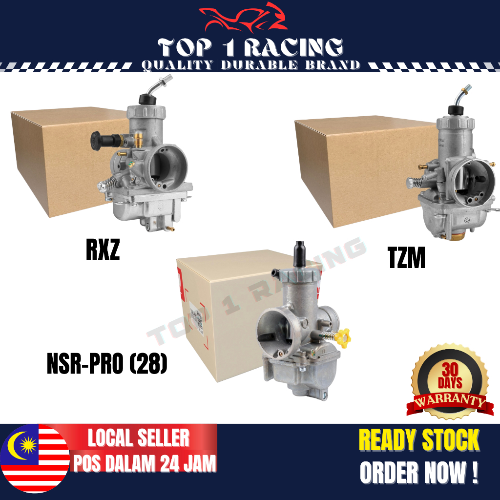 ORIGINAL KEIHIN/RXZ/RXZ CATALYZER/TZM/TS125/NSR-PRO (28MM)KEIHIN/CARBURETOR (KARBORETOR ...