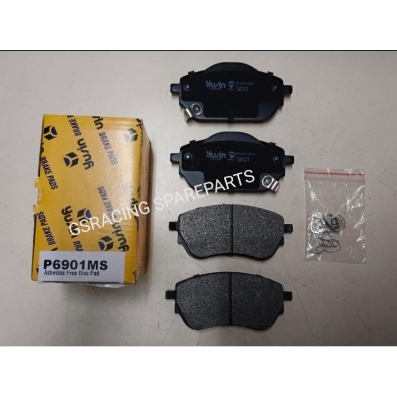 PROTON IRIZ / PERSONA VVT 2019' / SAGA VVT 2019' FRONT DISC PAD BRAKE ...