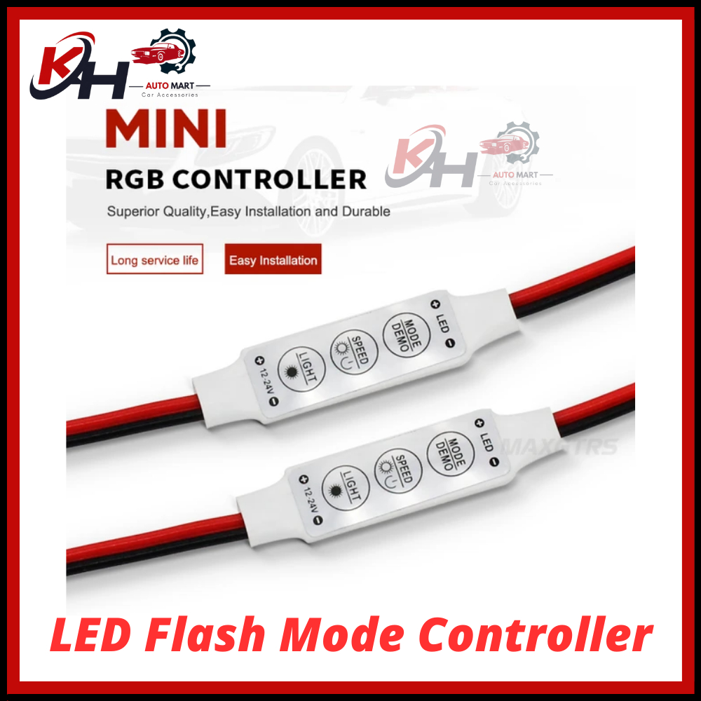 5-24V 12V LED FLASHER MODULE FLASH BLINKING RELAY STROBE CONTROLLER ...