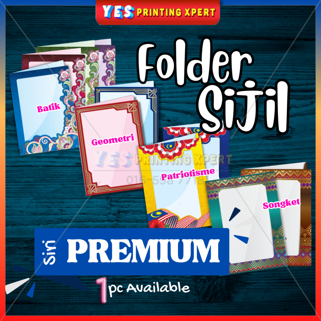 [READY STOCK] PREMIUM CERTIFICATE FOLDER/HOLDER A4 WITH PVC WINDOW ...
