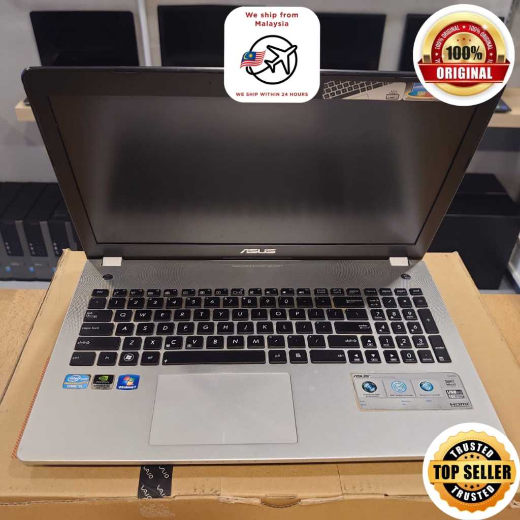ASUS N56V I5 SLIM LAPTOP 100% ORIGINAL USE | Shopee Malaysia