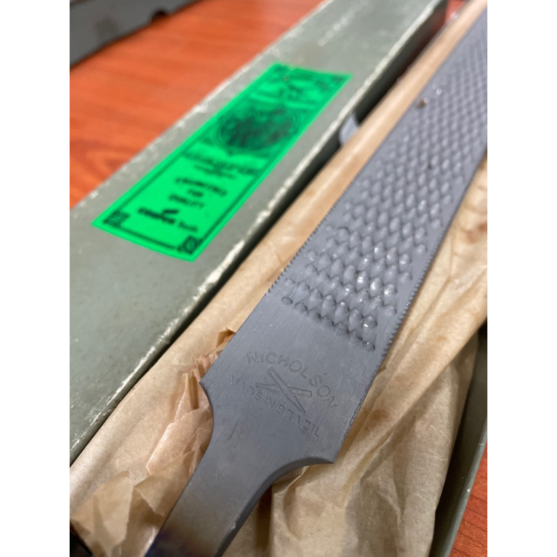 NICHOLSON 10" 12" Half Round Bastard Cut Wood Rasp 19427N 19460N Made ...