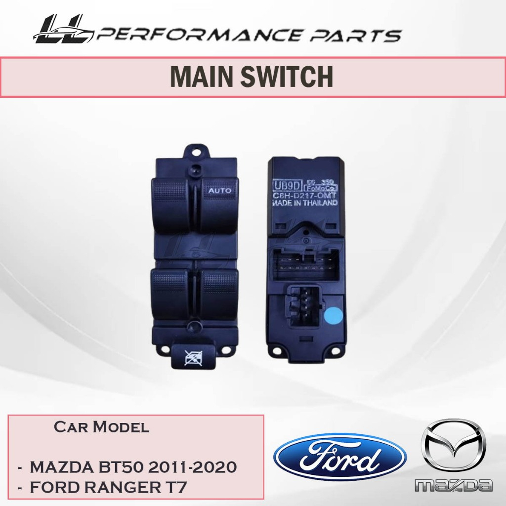 Original Mazda BT50 2011-2020/Ford Ranger T7 Power Window Main Switch ...