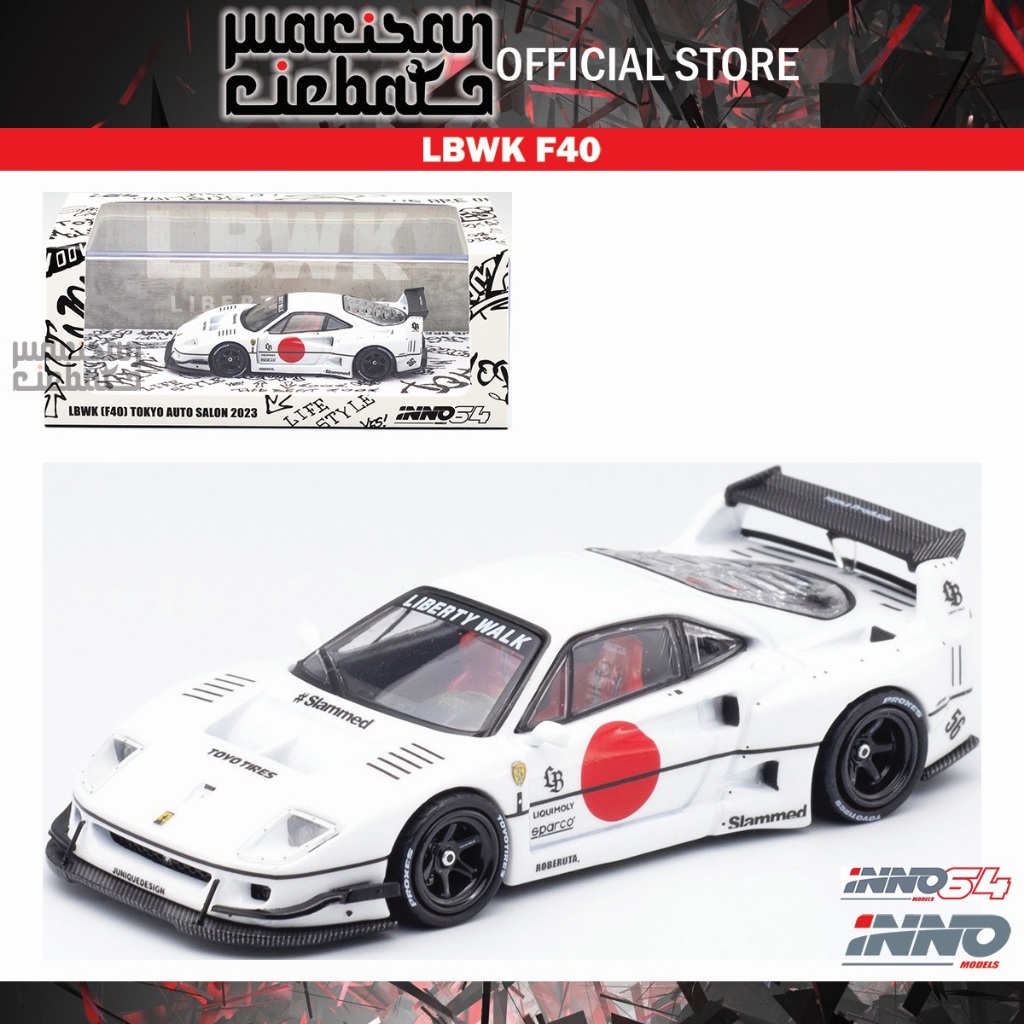 Inno Models Inno64 1/64 LBWK F40 Tokyo Auto Salon 2023 | Shopee Malaysia