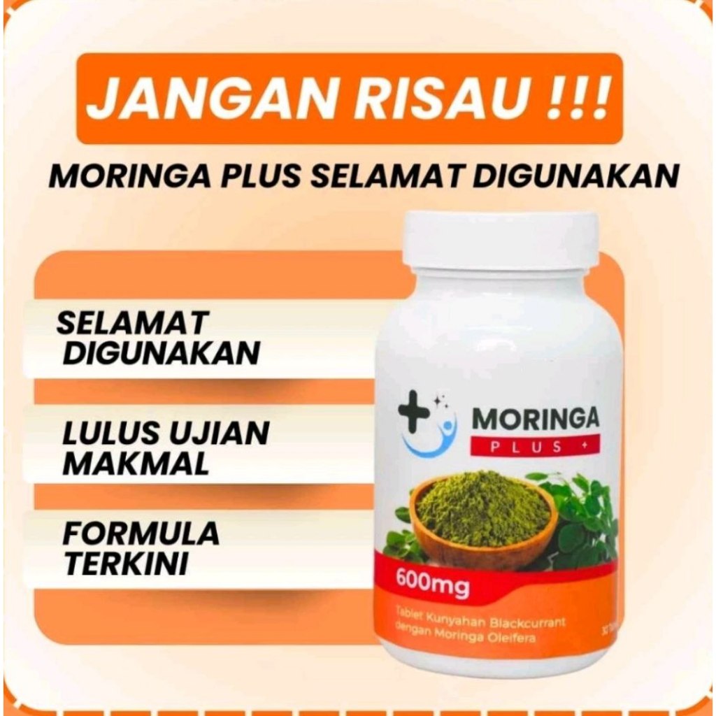 MORINGA PLUS + CAPSULE (ORIGINAL HQ-Ready stock + free gift) -PENAWAR ...