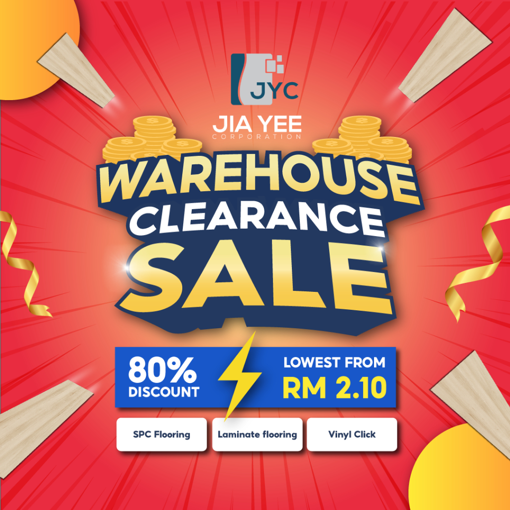 JYC FLOOR BOARD WATERBLOCK HERRINGBONE 8.6mm CLICK CLEARANCE SALE | Shopee Malaysia