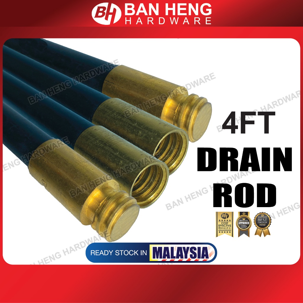 4FT DRAIN FLEXIBLE CLEANING ROD / REMOVE CLOG TOOL | Shopee Malaysia
