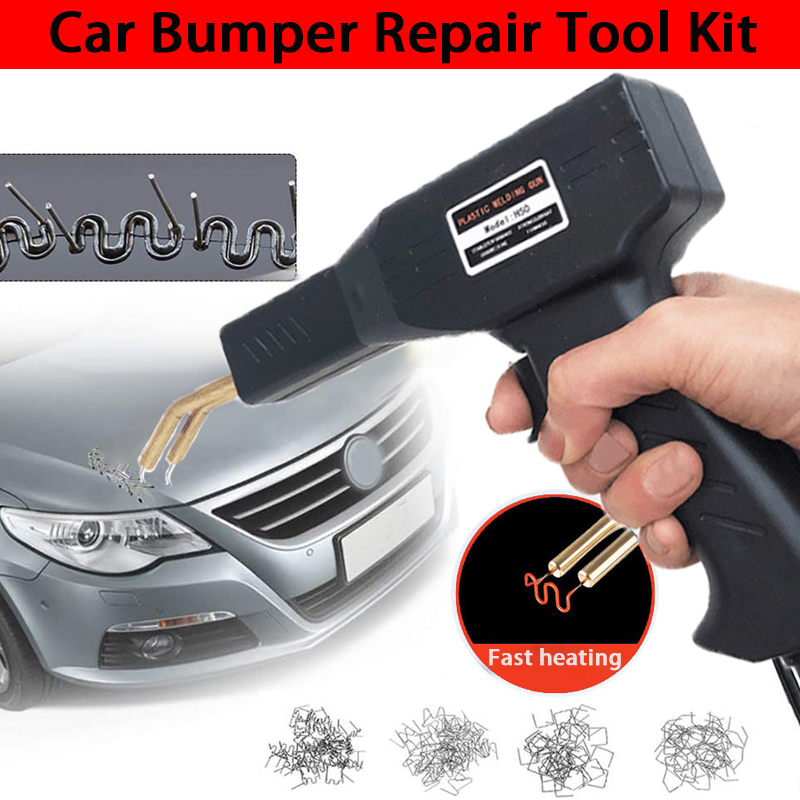 Car Bumper Repair Tool Kit 50W Plastic Repair Solder Stapler Welding ...