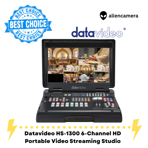 Datavideo HS-1300 6-Channel HD Portable Video Streaming Studio | Shopee ...