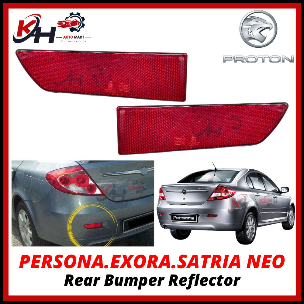 PROTON Persona Gen2 Exora Satria Neo Rear Bumper Reflector RED Merah ...