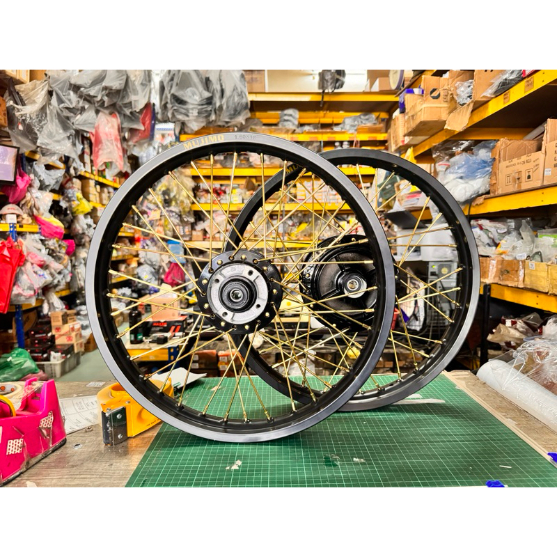 ALLOY RIM 160/18 YAMAHA RXZ COMPLATED HUB SET | Shopee Malaysia