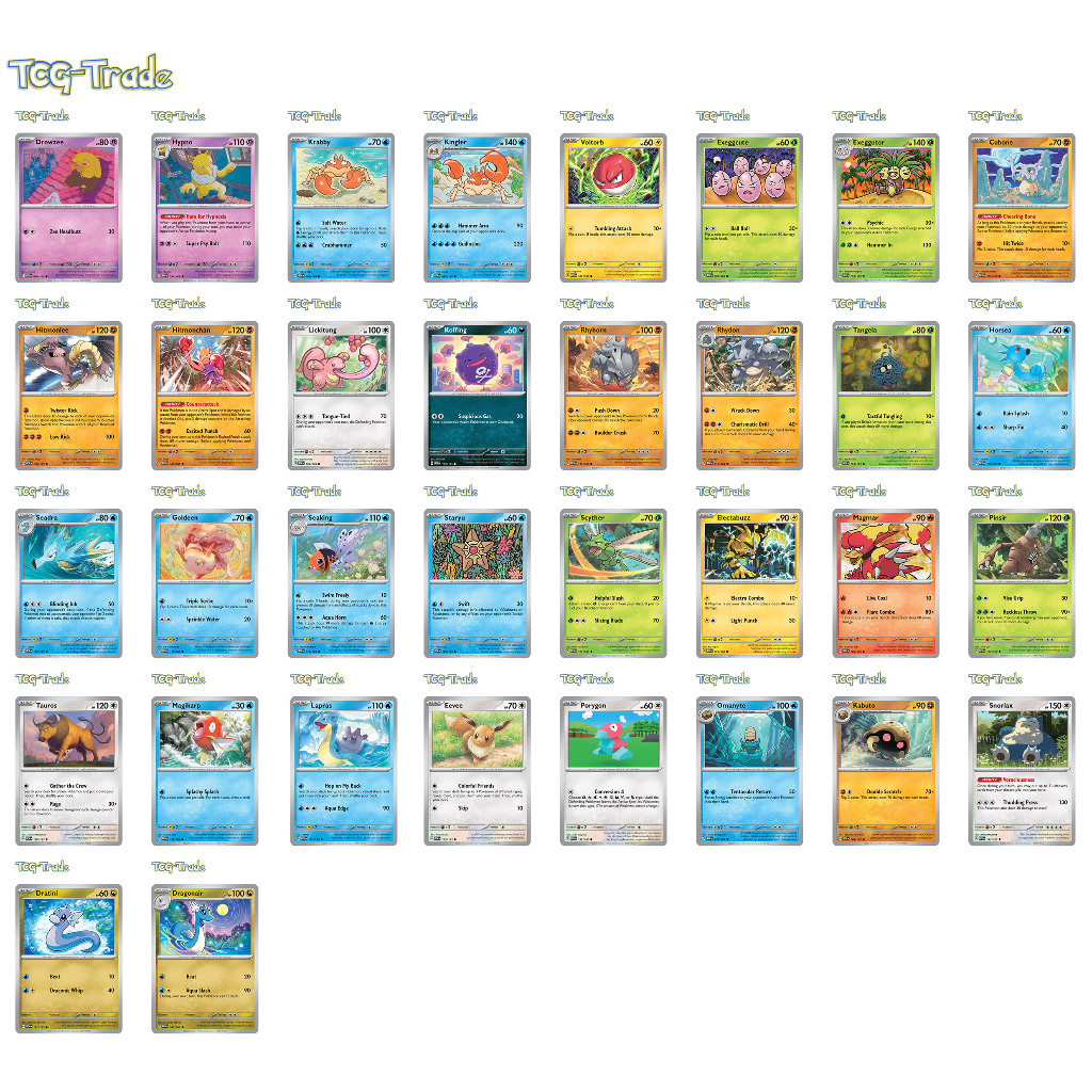 [Pokemon TCG Singles] SV3.5 151 - Common, Uncommon Pg 3 - Pokemon Card ...