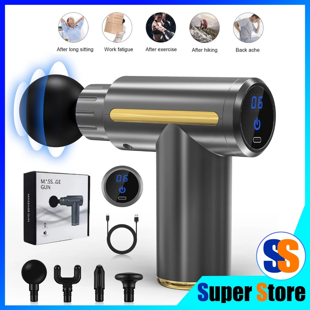 Mini Muscle Massage Gun Compact and Silent Portable Muscle Relaxation ...