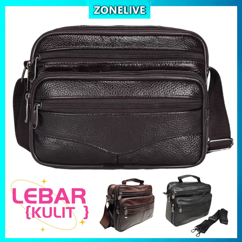 BEG BAHU Genuine Leather Kulit Asli Men Crossbody Sling Messenger Bag ...