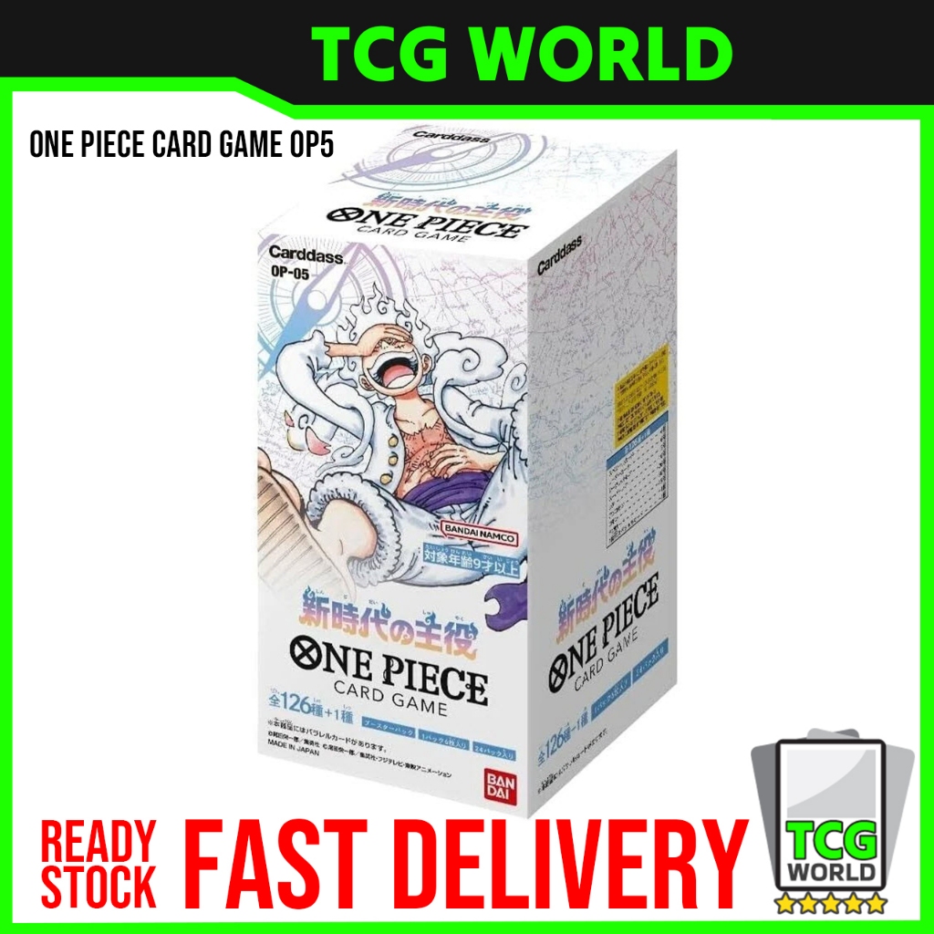 [Ready Stock]Bandai One Piece TCG Card Game OP05 - Awakening of the New ...