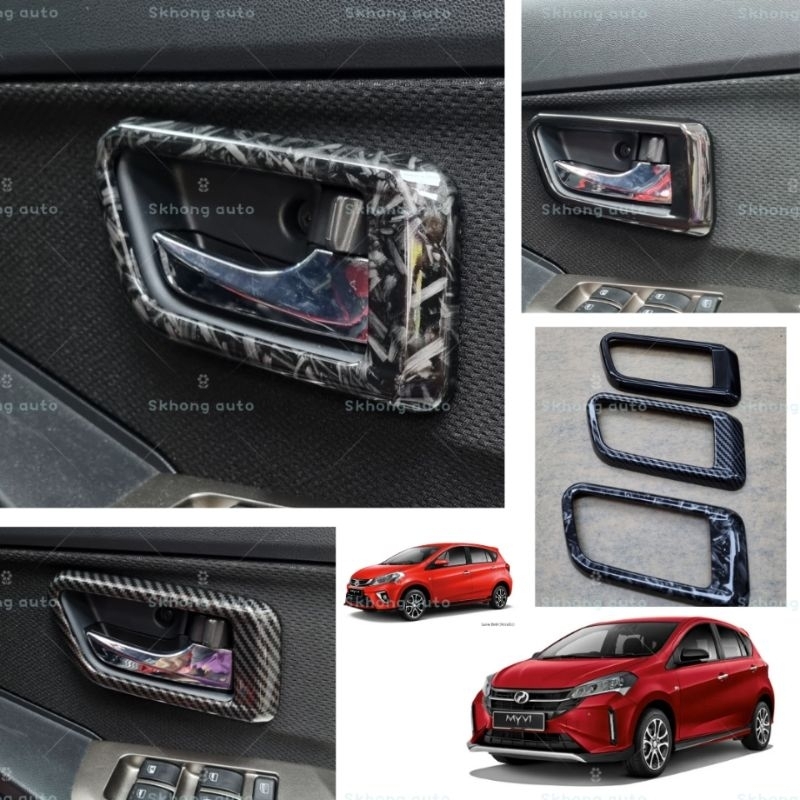 Perodua myvi gen3 gm3 myvi 2018-2024 4pc carbon fiber forged carbon ...