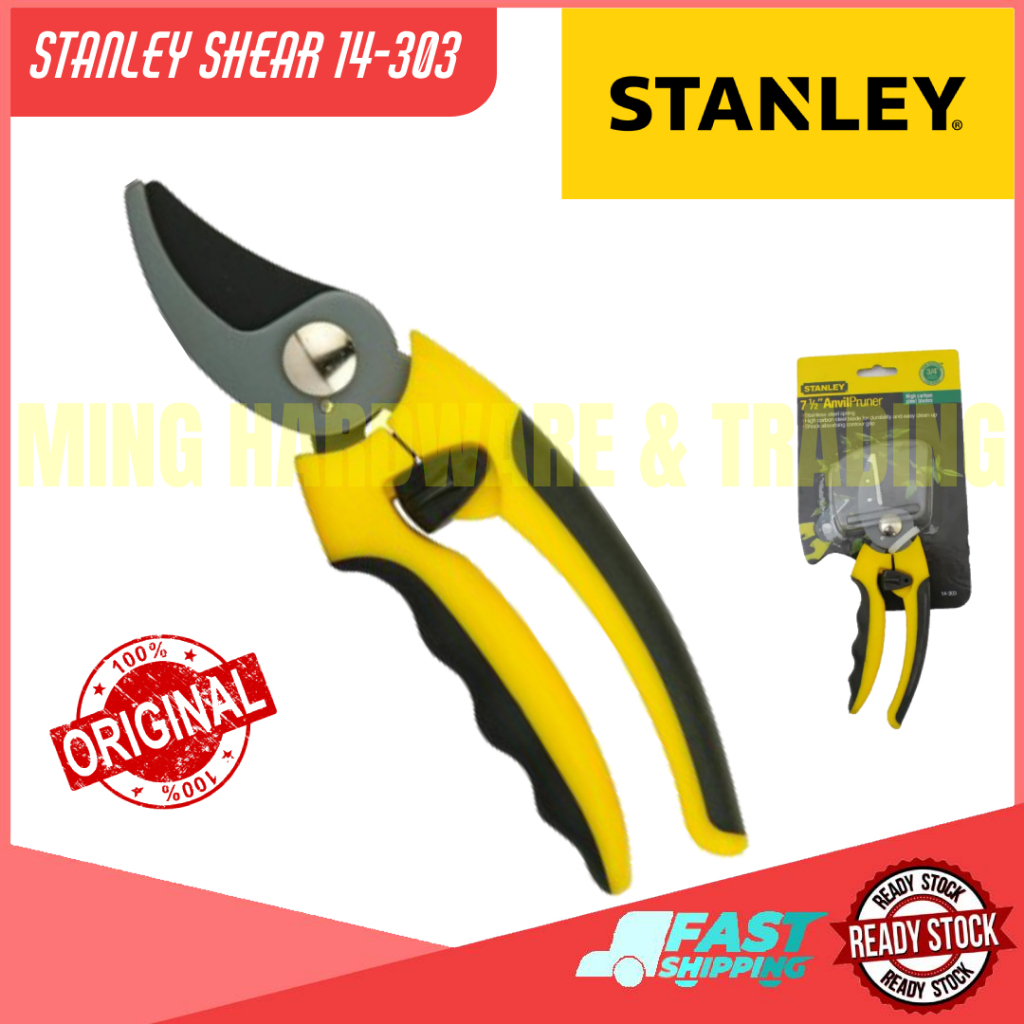STANLEY PRUNING SHEAR-ANVIL-14-303 8" | Shopee Malaysia