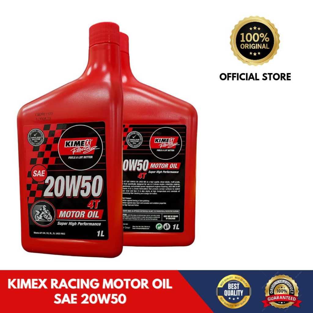 KIMEX MOTOR OIL SAE 20W-50 / 4T | Shopee Malaysia