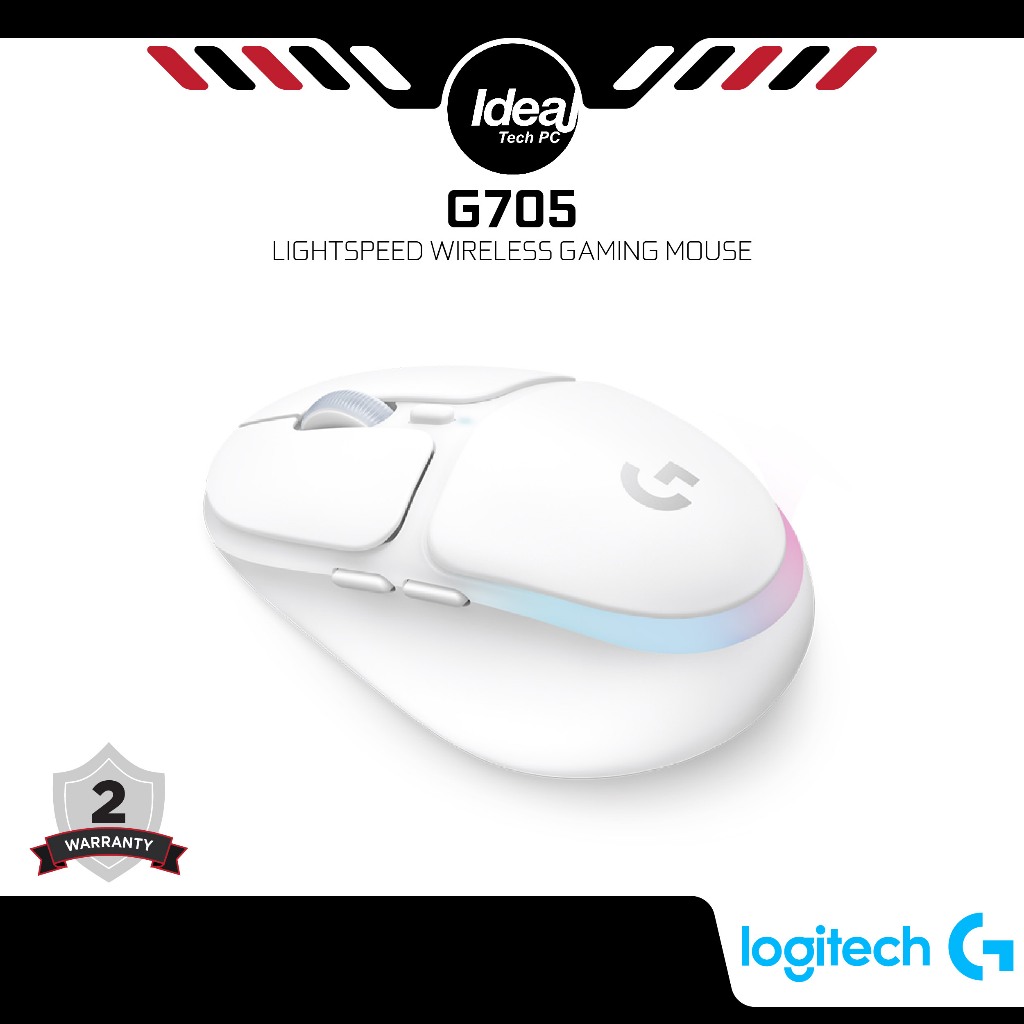 LOGITECH G705 LIGHTSPEED | Wireless Gaming Mouse | Shopee Malaysia