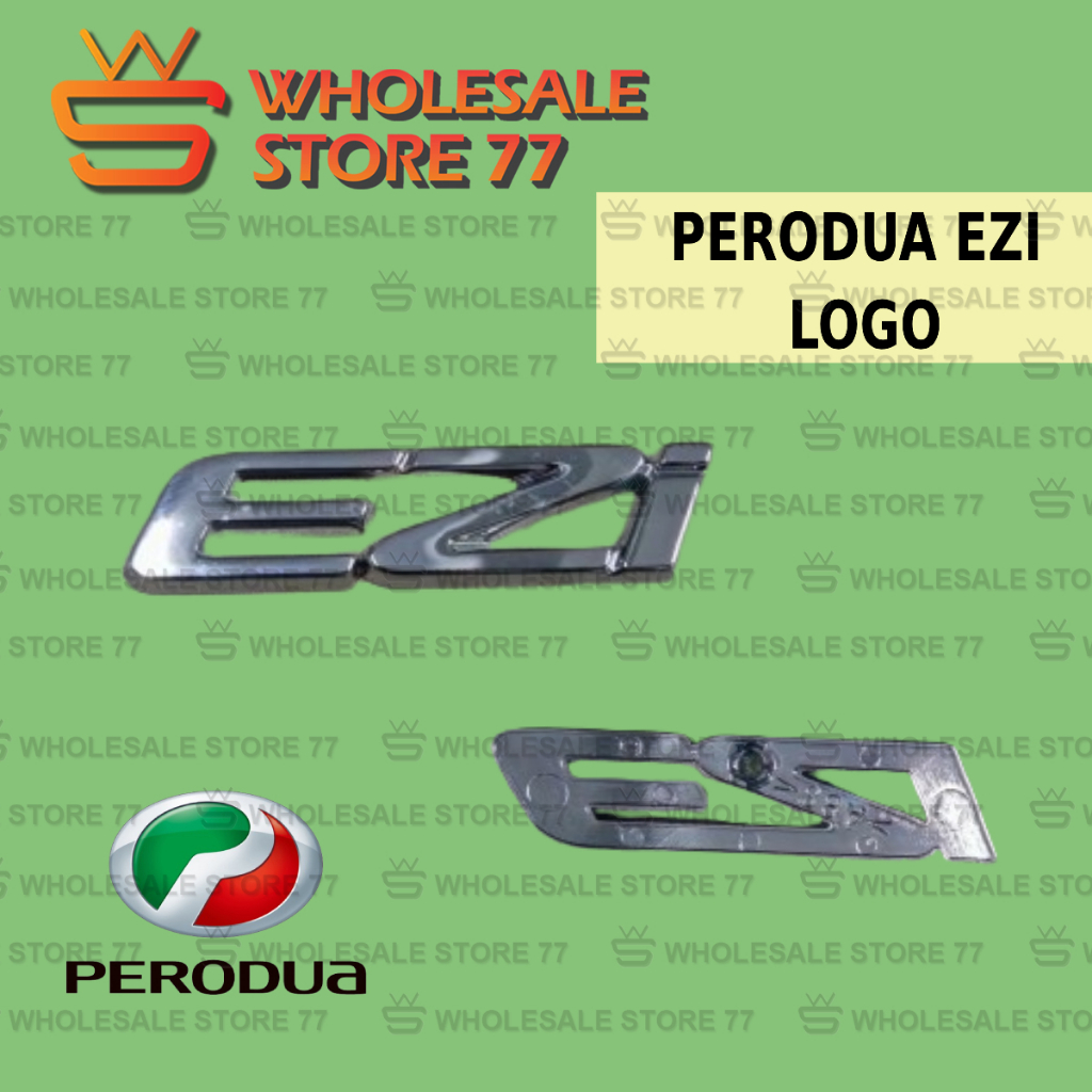 READY STOCK | PERODUA EZI EMBLEM TULISAN LOGO | Shopee Malaysia