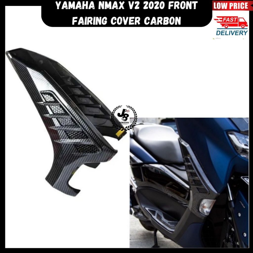 YAMAHA NMAX V2 2020 FRONT FAIRING COVER CARBON | Shopee Malaysia