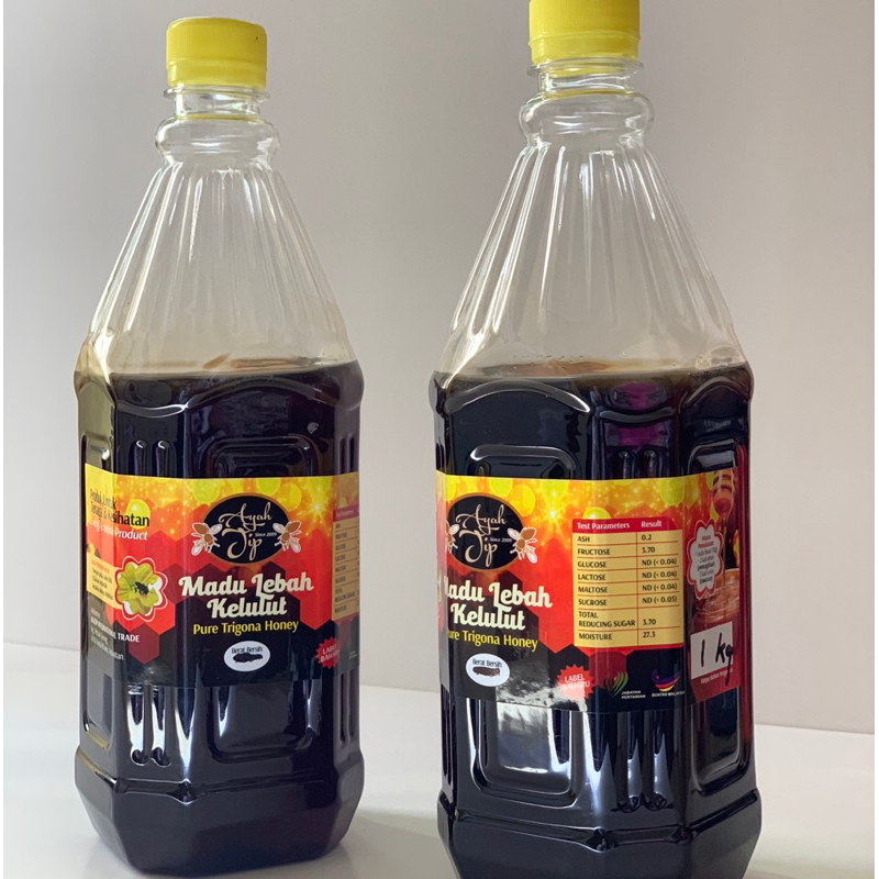 [HARGA RUNTUH] Madu Lebah Kelulut Pure Trigona Honey Ayah Jip 1kg ...