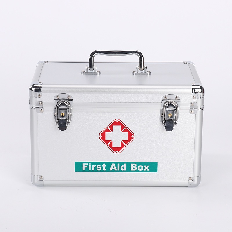 First aid kit Medical Box Empty first aid kit box aluminum medicine box ...