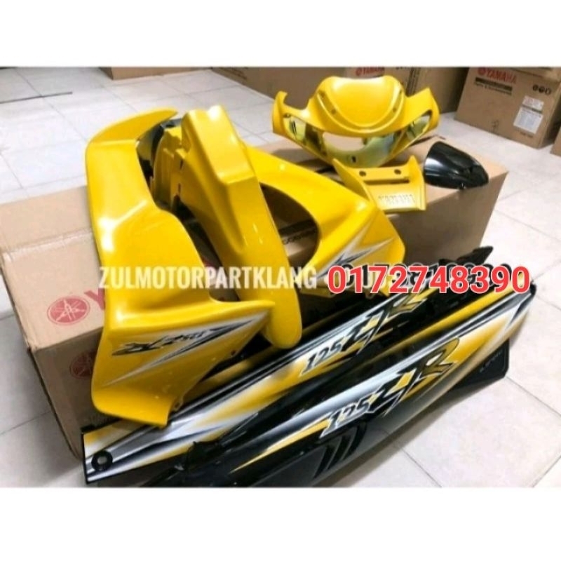 COVERSET 125Z/ZR KUNING DIRAJA ORIGINAL HLY (FREE SPOILER-FERING ...