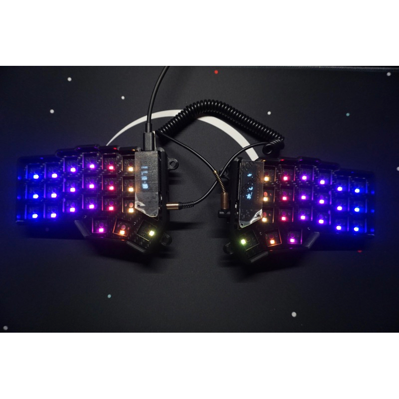 Corne Ergonomic Split Mechanical Keyboard Kailh Mx Hotswap / Cornr LP ...