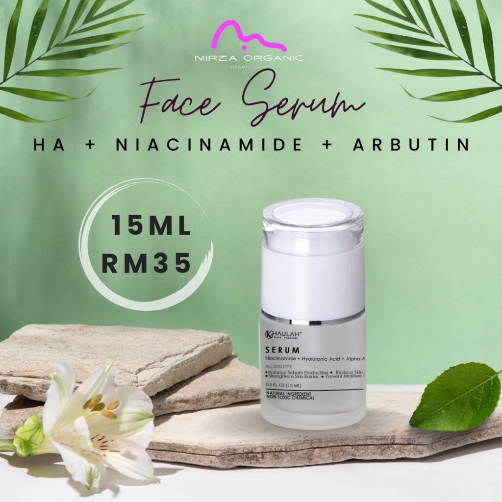 Khaulah Serum (Alpha Arbutin + Hyaluronic Acid + Niacinamide) | Shopee ...