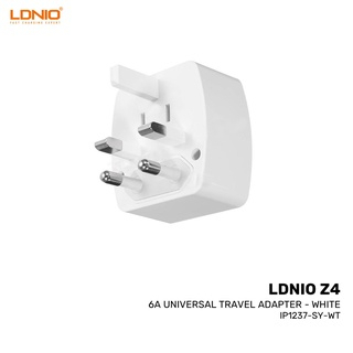 LDNIO Z4 Universal Plug Adapter with UK/EU/US/AU Pin & 2 Universal ...