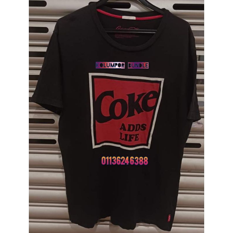 Tshirt Coke (Coca-Cola) | Shopee Malaysia