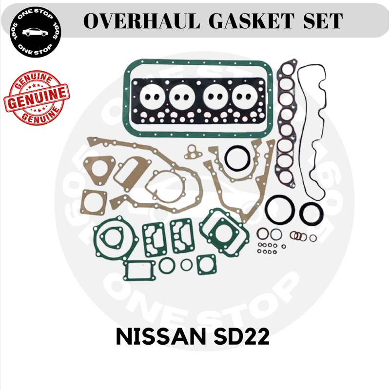 NISSAN SD22 OVERHAUL GASKET SET FULLSET | Shopee Malaysia