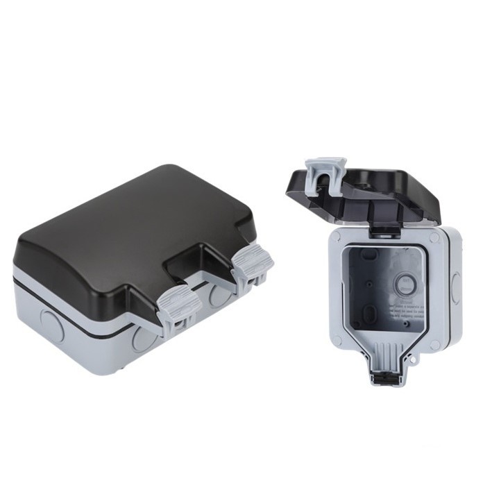 IP66 Heavy Duty Extension Socket Outlet with Outdoor Weatherproof Cover ...