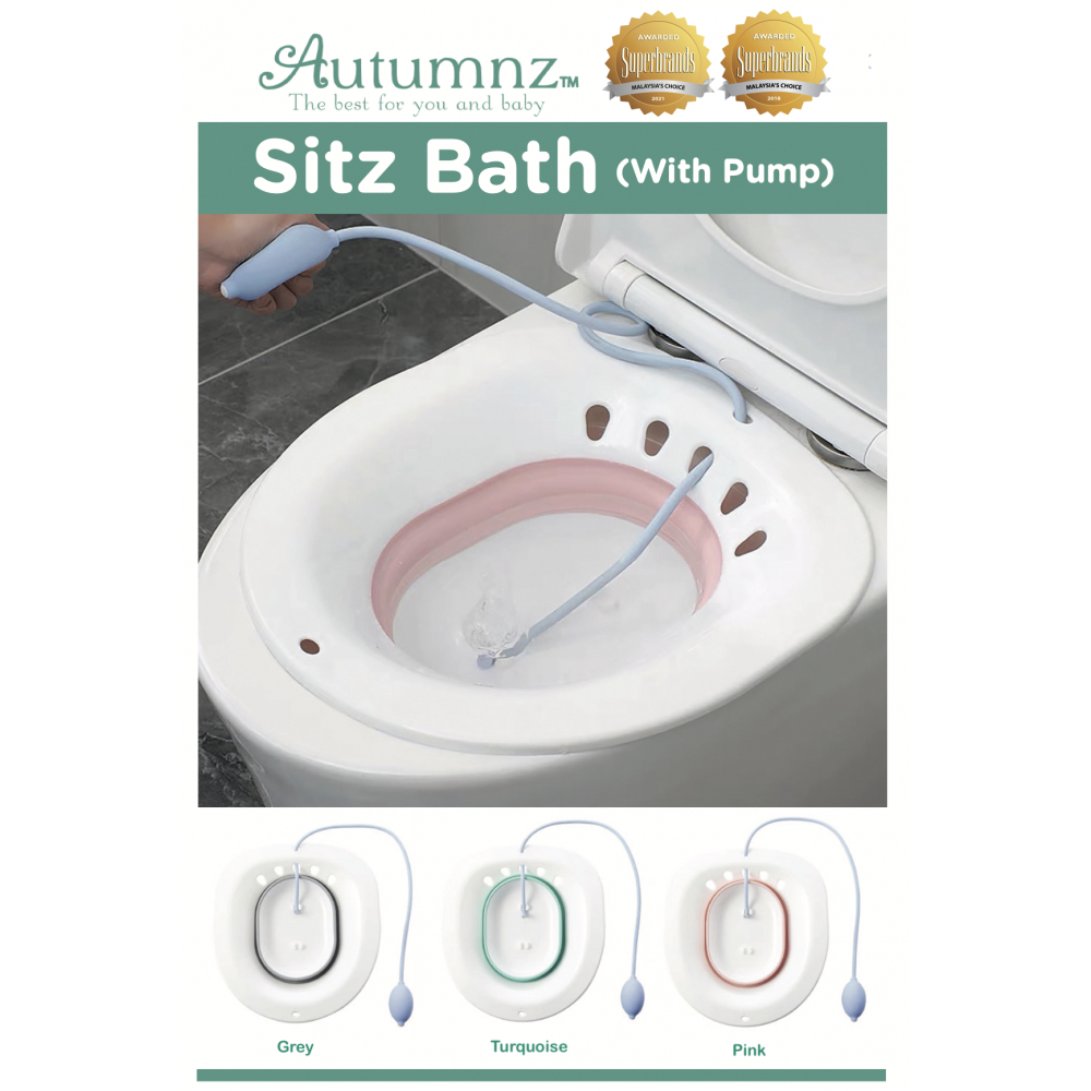 AUTUMNZ SITZ BATH (WITH PUMP) | Shopee Malaysia