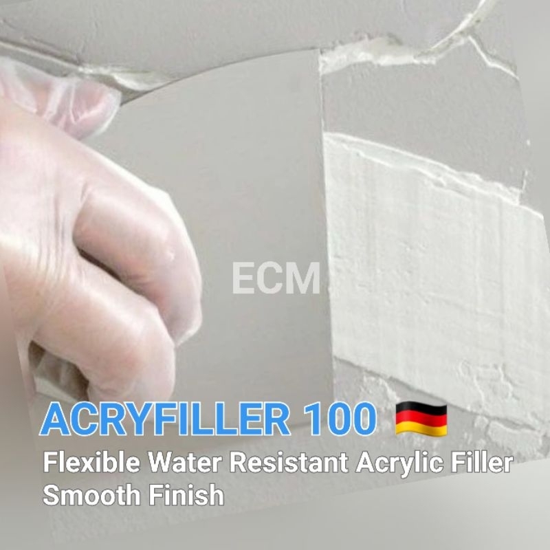 ACRYFILLER 100 & 300 (1KG REPACKED ) ACRYLIC POLYMER FAIRING COAT IN-A ...