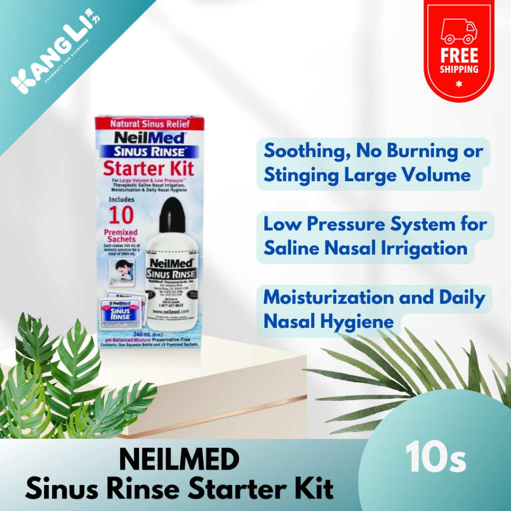 Neilmed Sinus Rinse Starter Kit | Shopee Malaysia