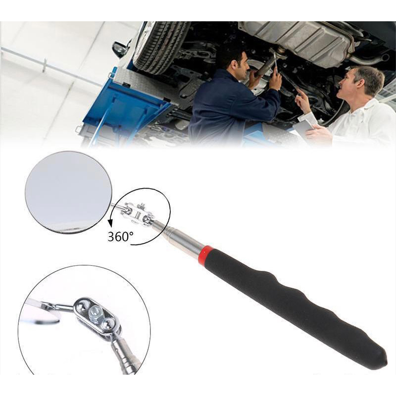 Adjustable Extendable Telescopic Rectangle Inspection Mirror Lens ...